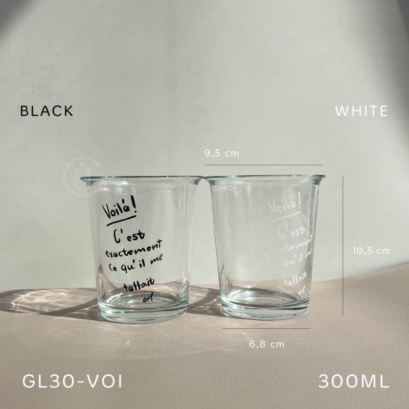 Gelas Kaca Estetik - Cafe Restoran - Aesthetic Korean Glass - VOILA ...