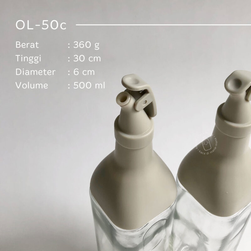 Botol Minyak - Botol Oil Korea - Kaca Dimana Mana