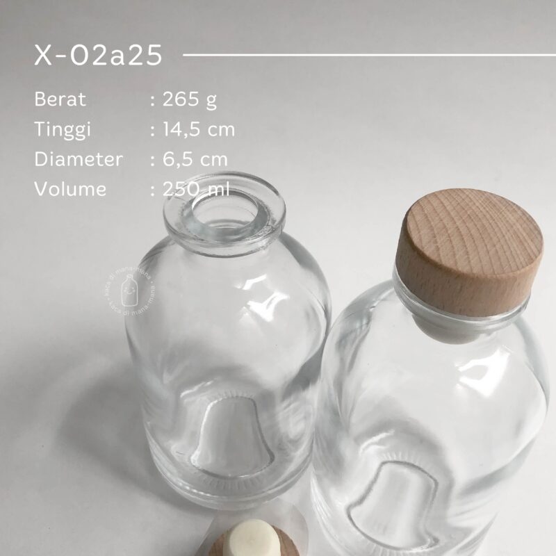 Botol kaca - The Sake Boys Glass Bottle - Kaca Dimana Mana