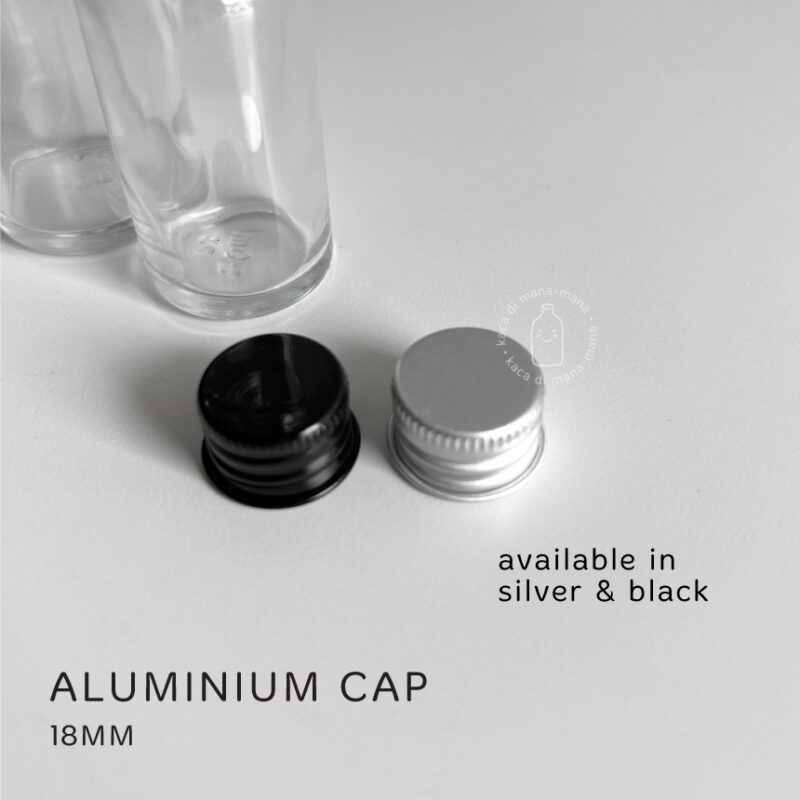 Botol kaca amber berbagai ukuran tutup ulir neck 18mm - Kaca Dimana Mana